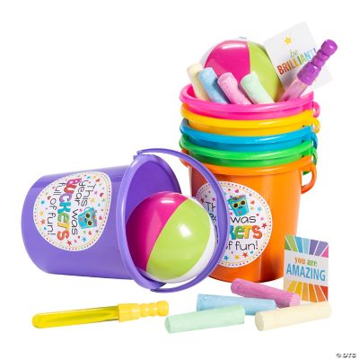 Buckets of Fun Last Day of School Gift Kit for 12