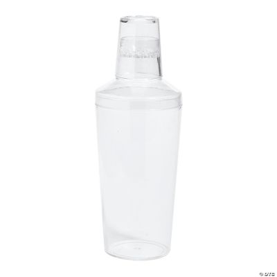 Clear Plastic Drink Shakers - 3 Pc. | Oriental Trading