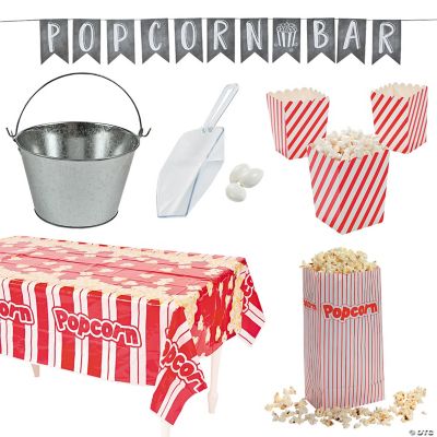 140 Pc. Popcorn Kit for 130 Guests