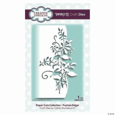 Creative Expressions Paper Cuts Collection Fuchsia Edger