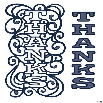 Creative Expressions Expressions Thanks Die