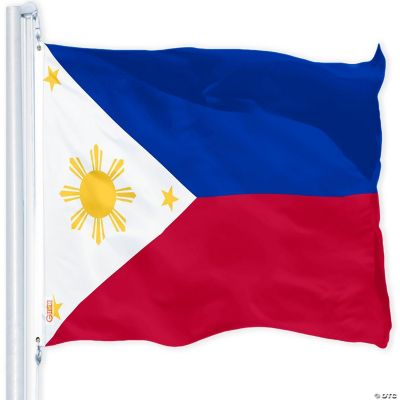 Philippines Philippine Flag 3x5 feet Printed 150D Indoor or Outdoor ...