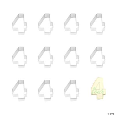 Number 4 Cookie Cutters | Oriental Trading