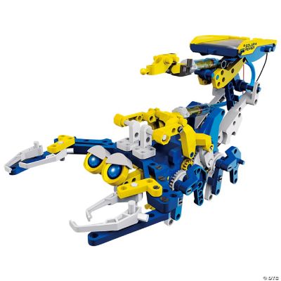 PicassoTiles 11-in-1 STEM Kids Solar Powered DIY Robot Science Kit PBM04