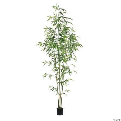 Vickerman 6' Artificial Potted Mini Bamboo Tree