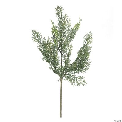 Vickerman 18" Artificial Cedar Spray Includes 6 sprays per pack