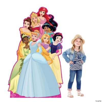 64" Disney Princess Group Life-Size Cardboard Cutout Stand-Up