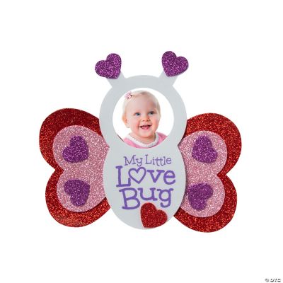 Love Bug Picture Frame Magnet Craft Kit - Makes 12