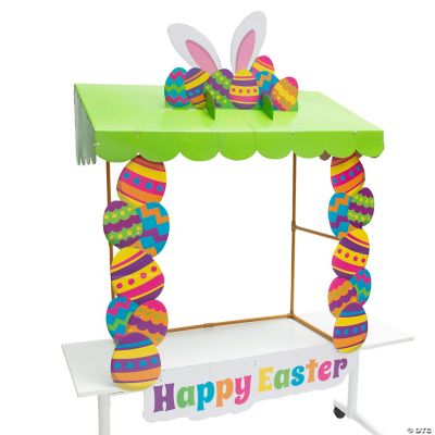 Bright Easter Tabletop Hut with Frame - 6 Pc. for Festive Decor ...