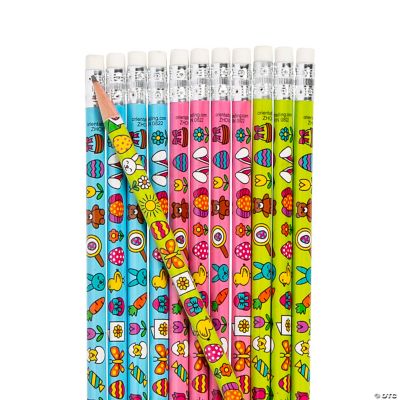 Easter Icons Pencils Assortment - 24 Pc.