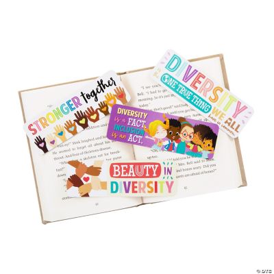Bulk 48 Pc. Diversity & Inclusion Bookmarks | Oriental Trading