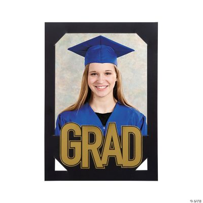 7" x 5" Graduation Black Paper Photo Cards with Envelopes - 24 Pc ...