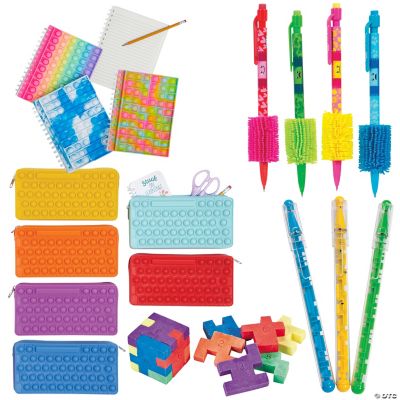 Bulk 60 Pc. Ultimate Fidget Stationery Kit