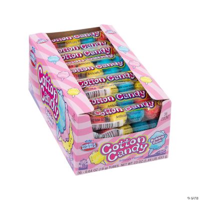 Dubble Bubble ® Cotton Candy Gumball Tubes - 36 Pc. - Discontinued