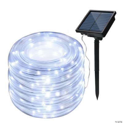 AGPtek 75.5FT White Solar Rope String Light | Oriental Trading