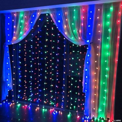 AGPtek 448LED Colorful String Curtain Lights | Oriental Trading