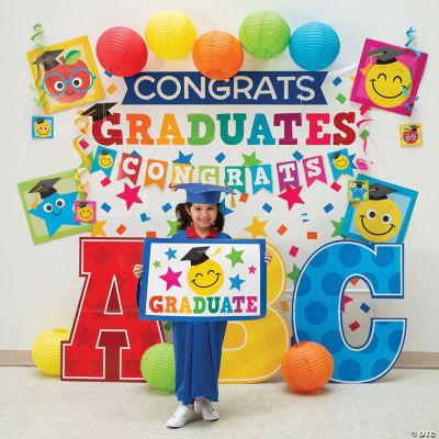 Premium Elementary Graduation Decorating Kit - 36 Pc. | Oriental Trading