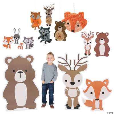 Woodland Party Premium Decorating Kit - 16 Pc.