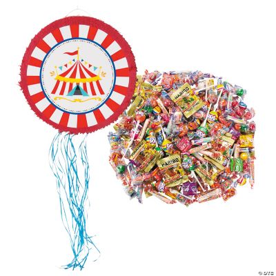 Carnival Pull-String Piñata Kit - 207 Pc.