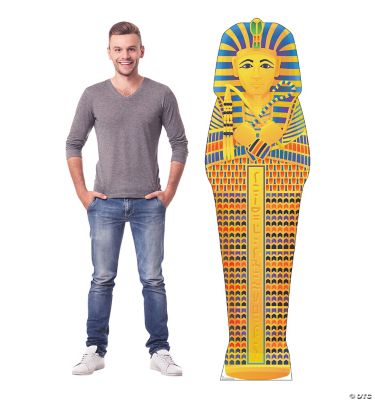 Pharaoh Sarcophagus Mummy Life-Size Cardboard Cutout Stand-Up ...