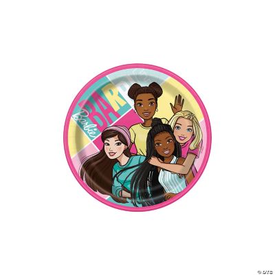 Barbie™ & Friends Party Paper Dessert Plates - 8 Ct. | Oriental Trading