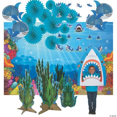 Shark Bite Ultimate Party Decorating Kit - 27 Pc.