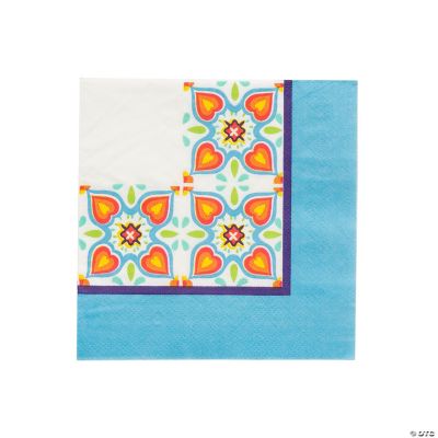 Colorful Fiesta Beverage Napkins - 16 Pc. | Oriental Trading