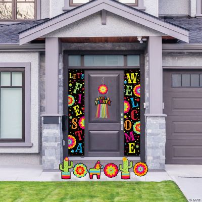 Fiesta Front Door Decorating Kit - 9 Pc. | Oriental Trading
