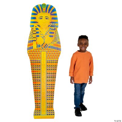 21 1/4" x 6 ft. Egyptian Pharaoh Sarcophagus Life-Size Cardboard Cutout ...