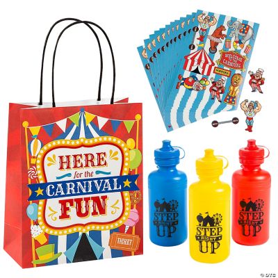 Bulk 144 Pc. Carnival Welcome Bag Kit for 48