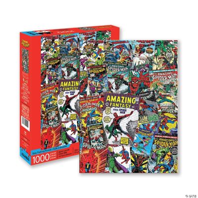 Marvel Spiderman Collage 1000 Piece Puzzle Jigsaw
