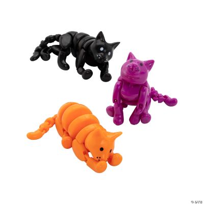 Super Sensory Cat Articulated Fidget Toys - 6 Pc. | Oriental Trading
