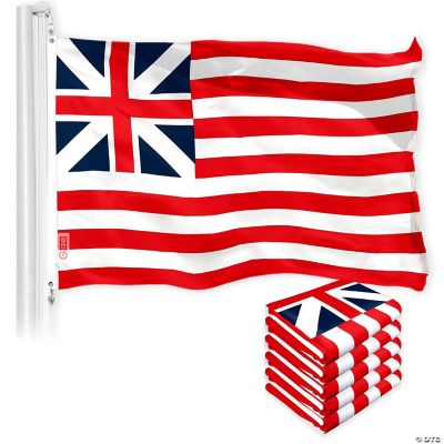 G128 - Grand Union Flag 3x5FT 5 Pack 150D Printed Polyester | Oriental ...
