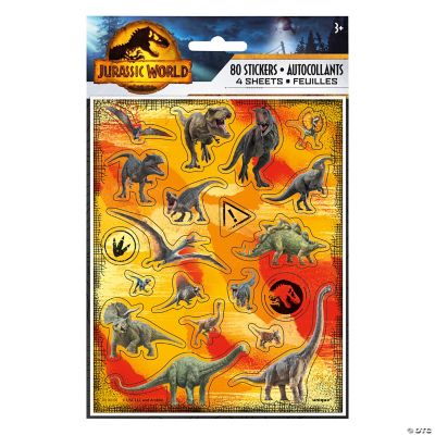 Jurassic World 3: Dominion™ Sticker Sheets - 4 Pc. | Oriental Trading