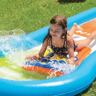 Wow Single Lane Slide With Attached Pool