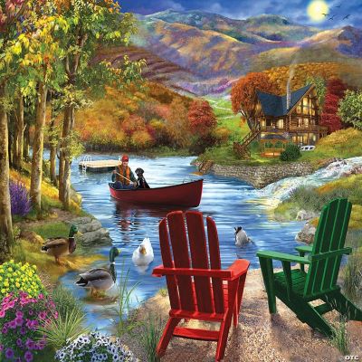 Sunsout Lake Life 1000 pc Jigsaw Puzzle | Oriental Trading
