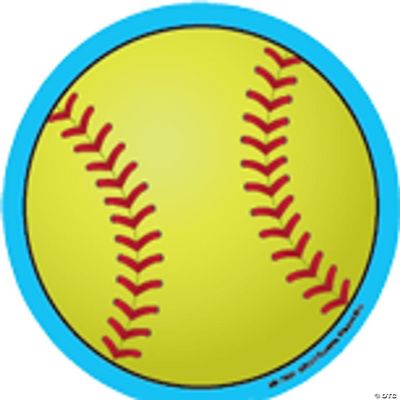 Creative Shapes Etc. - Mini Notepad - Softball