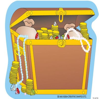 Creative Shapes Etc. - Mini Notepad - Treasure Chest