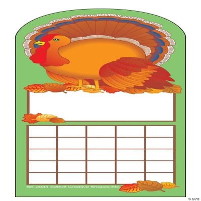 Creative Shapes Etc. - Personal Incentive Chart - Turkey