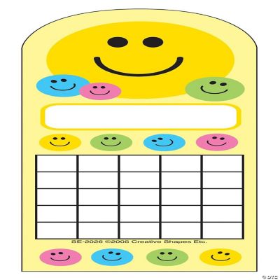Creative Shapes Etc. - Personal Incentive Chart - Smile