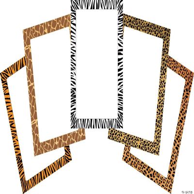 Creative Shapes Etc. - Designer Paper Set - Safari | Oriental Trading