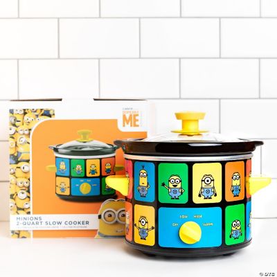 Uncanny Brands Minions 2 Quart Slow Cooker- Kitchen Appliance