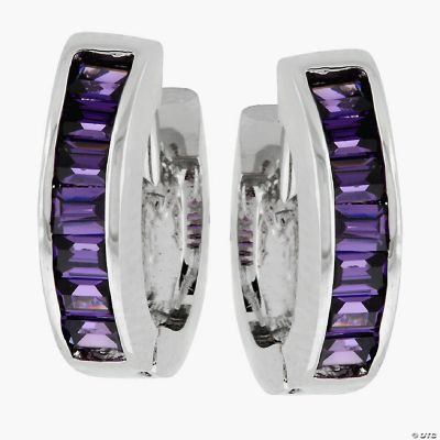 J Goodin Lilac Circlet Earrings