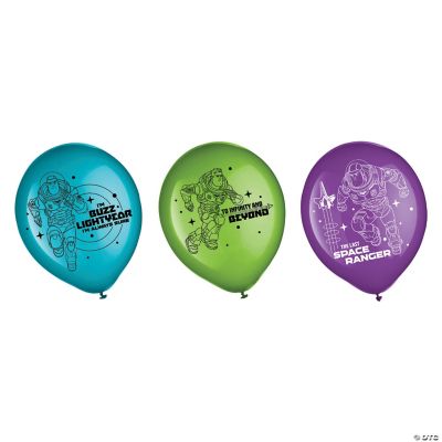 Disney Pixar's Buzz Lightyear™ 12" Latex Balloons - Discontinued
