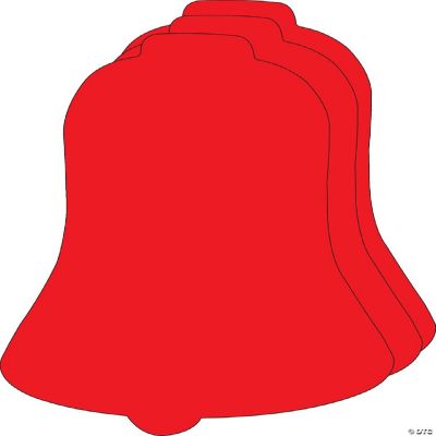 Creative Shapes Etc. - Bell Single Color Super Cut-outs- 8” X 10”