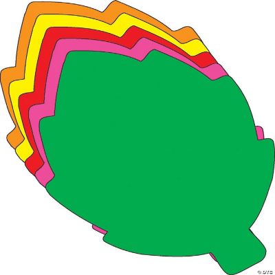 Creative Shapes Etc. - Leaf Assorted Color Creative Cut-outs- 5.5 ...