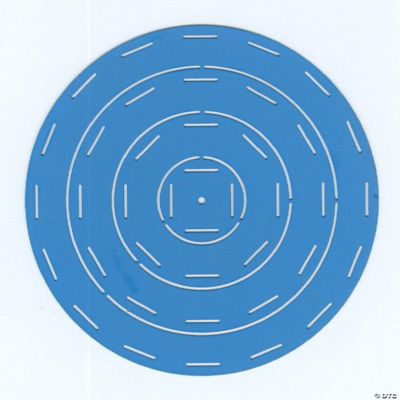 Stencils Fancy Punch Template round