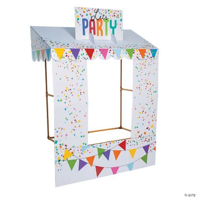 Let’s Party Tabletop Hut with Frame - 6 Pc. | Oriental Trading