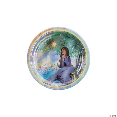 Disney’s Wish Asha & Star Paper Dinner Plates - 8 Ct. | Oriental Trading