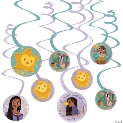 Disney’s Wish Hanging Swirl Decorations - 12 Pc. | Oriental Trading